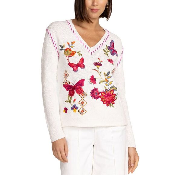 Johnny Was | Sweaters | Johnny Was Womens Johhny Was The Vneck ...